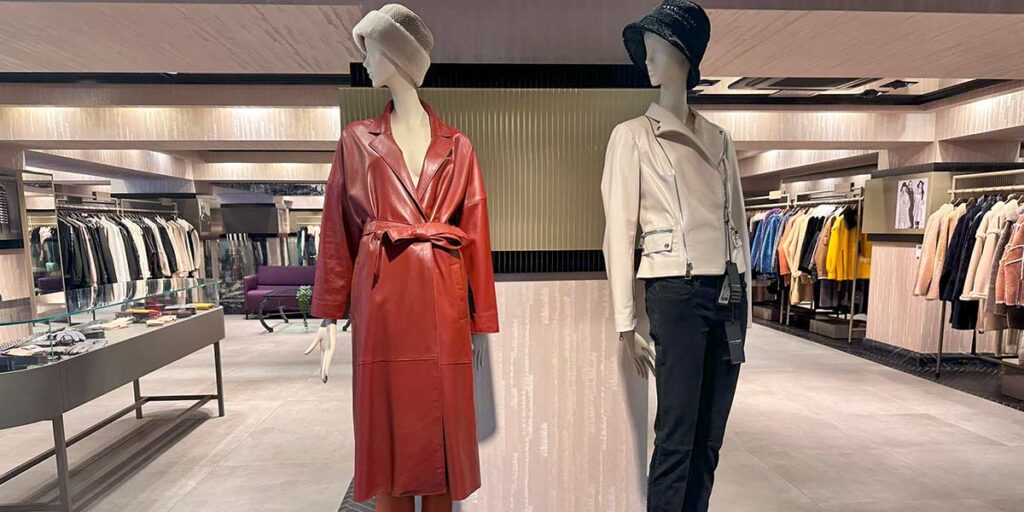 Leather jacket in istanbul